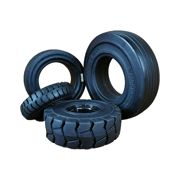 China Industrial solid rubber tires for trailers Manufacturer and ...